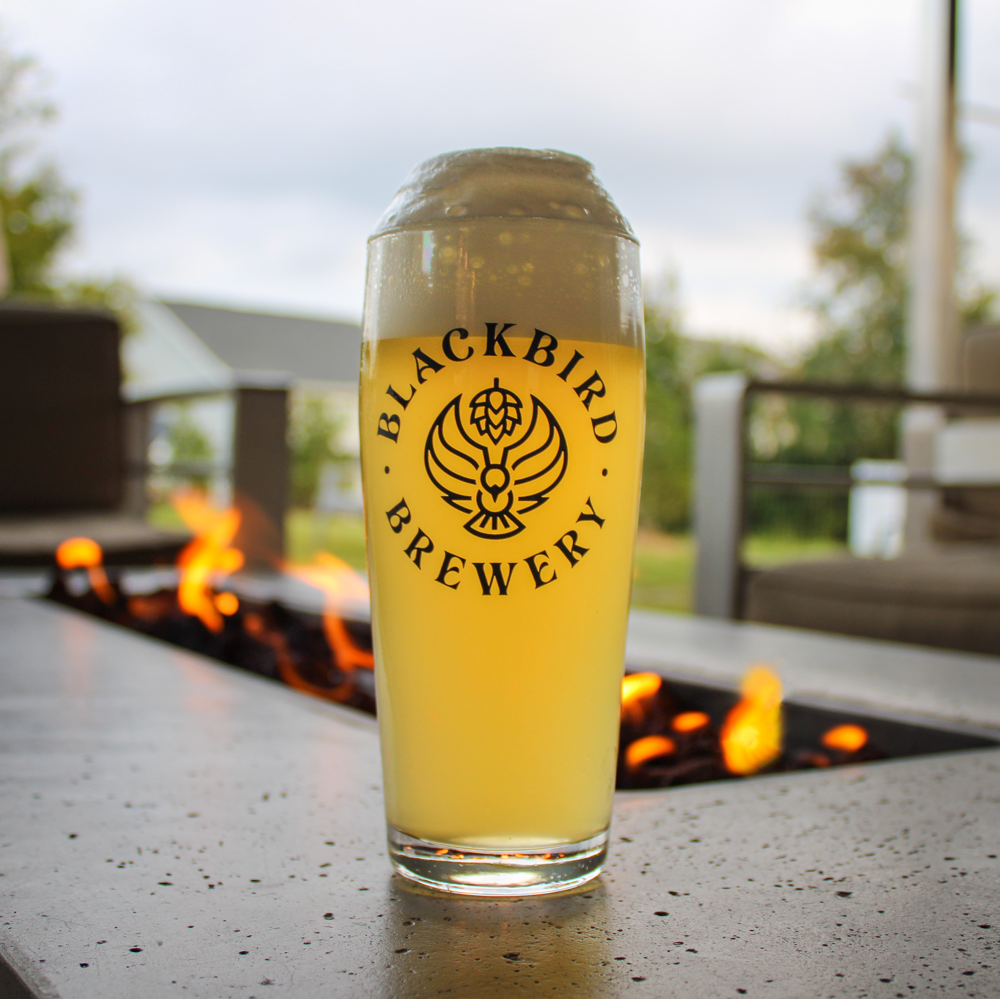 Grodziskie – Oak Smoked Wheat Lager - Blackbird Brewery